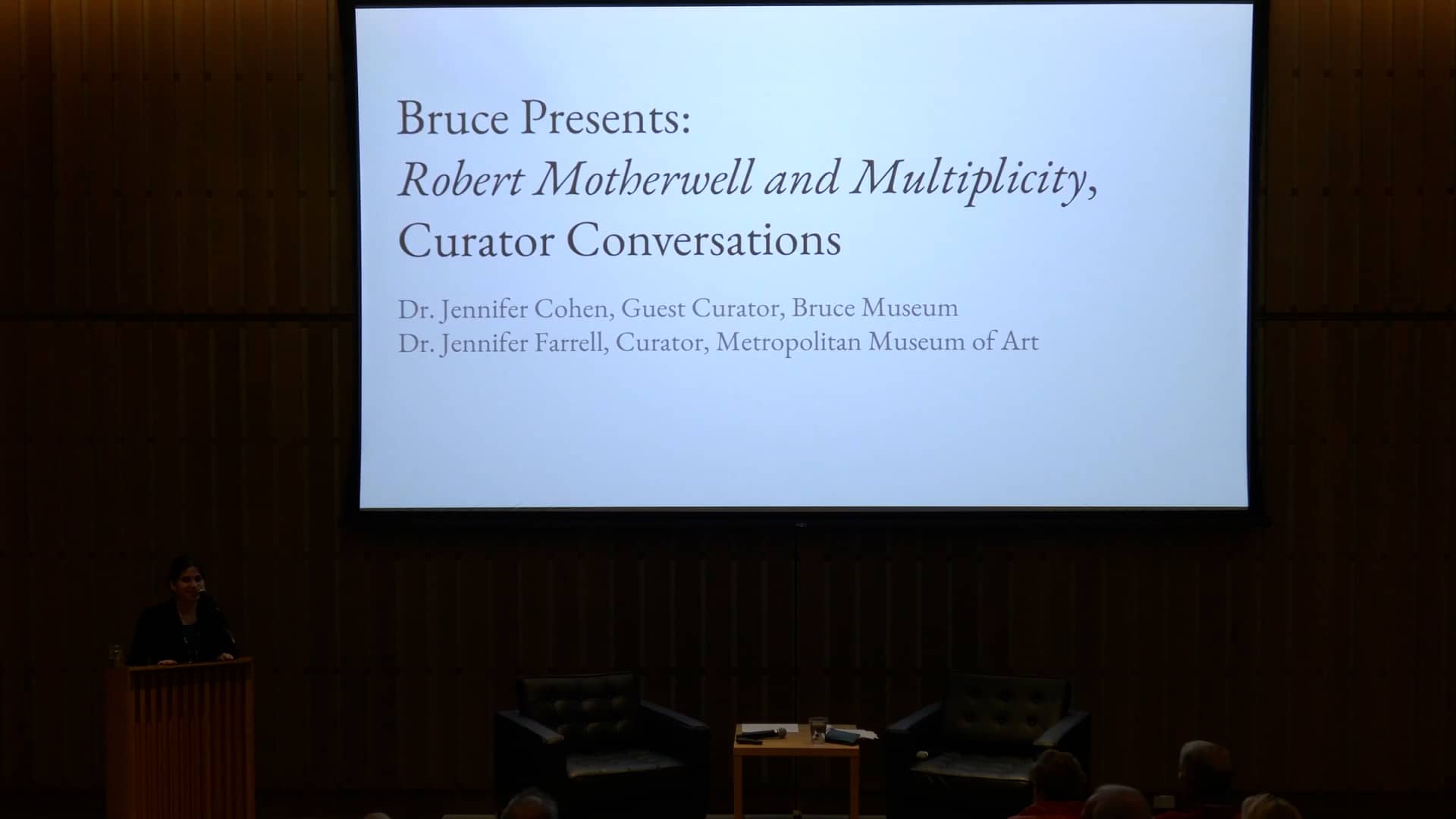 Bruce Presents: Motherwell and Multiplicity, Curator Conversations - With Dr. Jennifer Cohen and ...