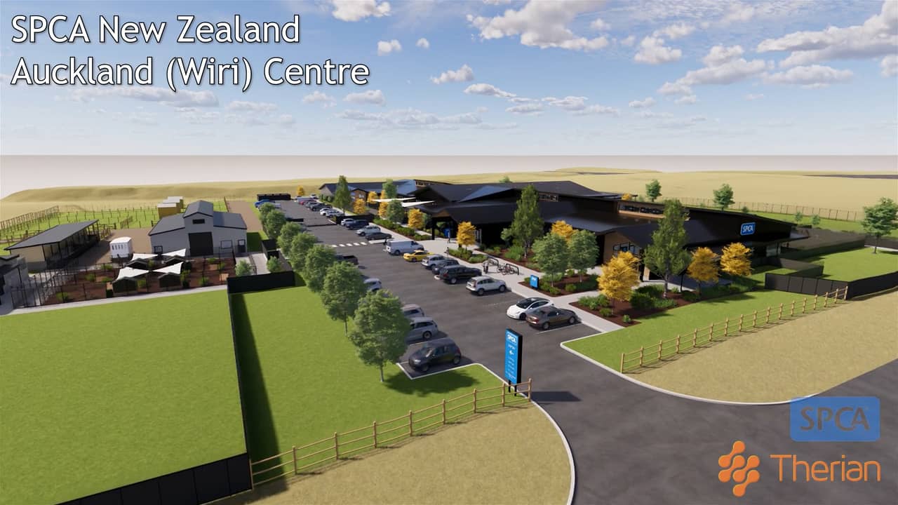 Therian Concept Design Render Flythrough for SPCA New Zealand - Wiri ...