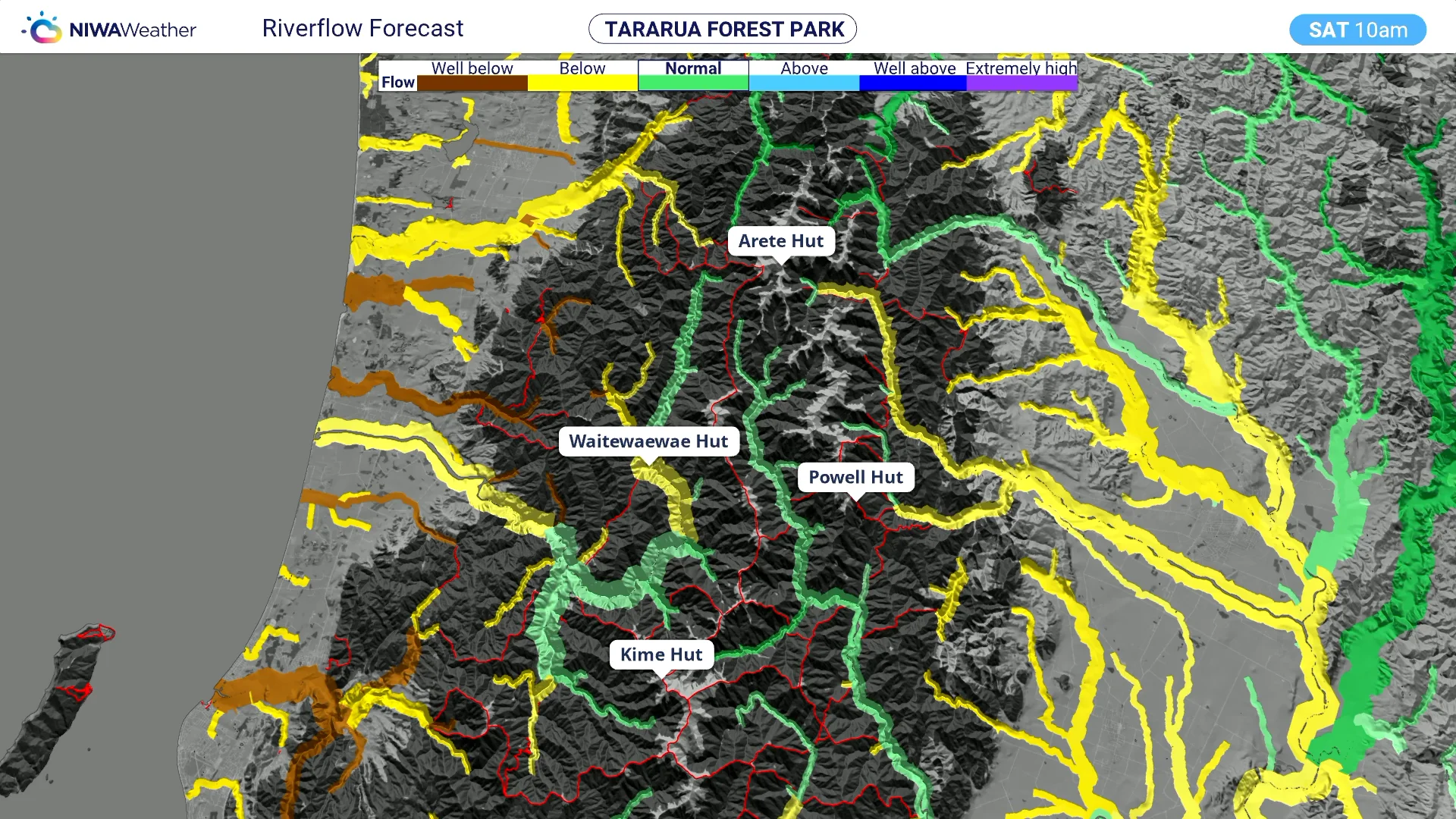 Tararua Forest Park Weather Outlook on Vimeo