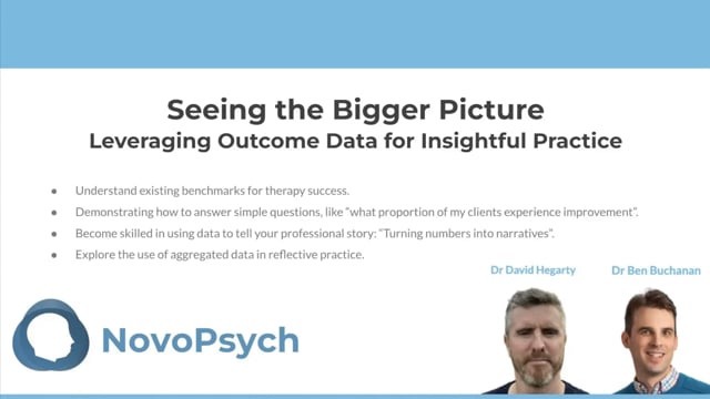 How to use Insights - NovoPsych