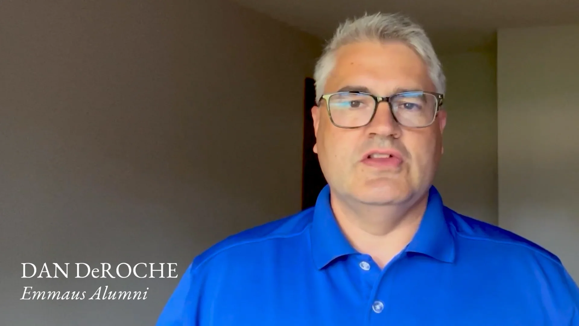 Dan DeRoche's Emmaus Story on Vimeo