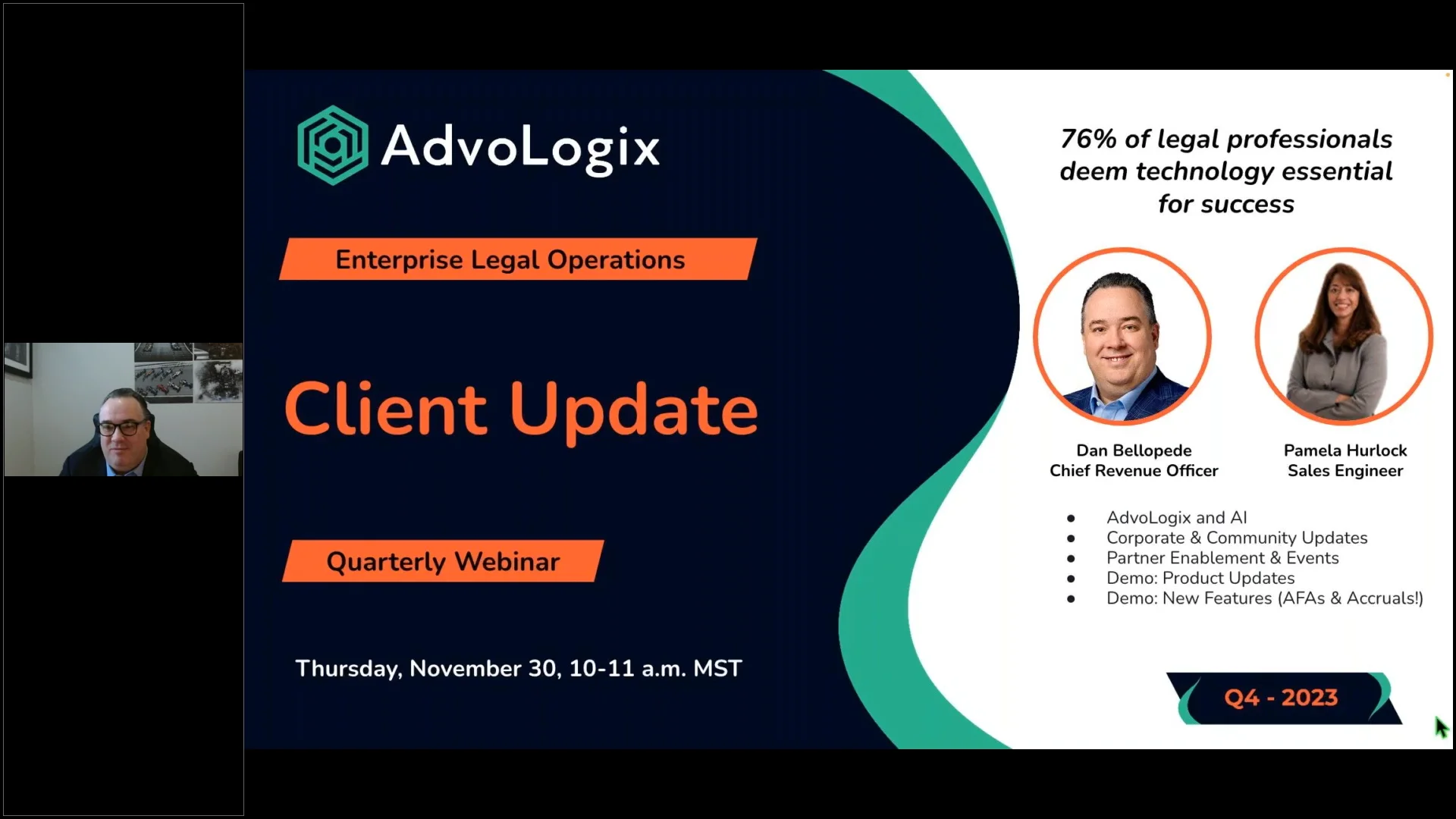 AdvoLogix - Q4 2023 - Client Update