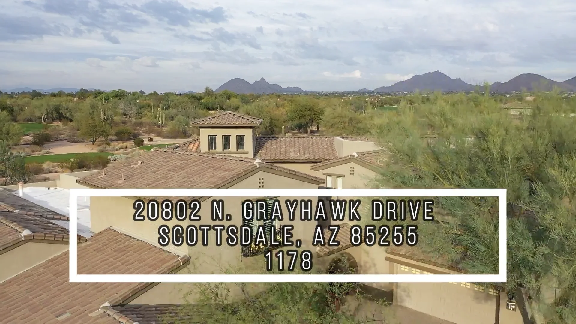 20802 N. Grayhawk Drive Scottsdale, AZ 85255 1178 on Vimeo