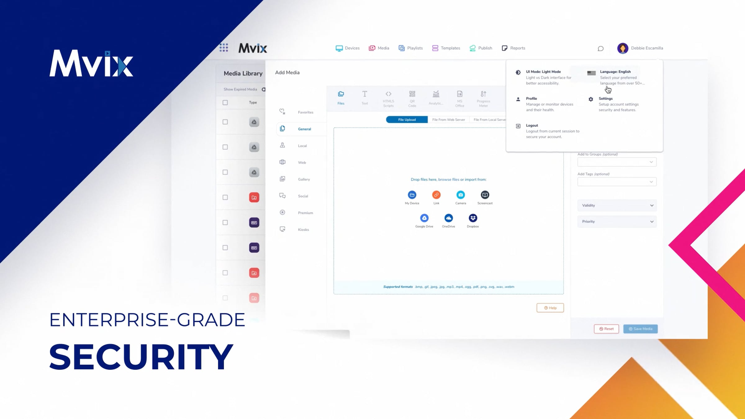 Introducing Mvix CMS | Mvix Digital Signage Software