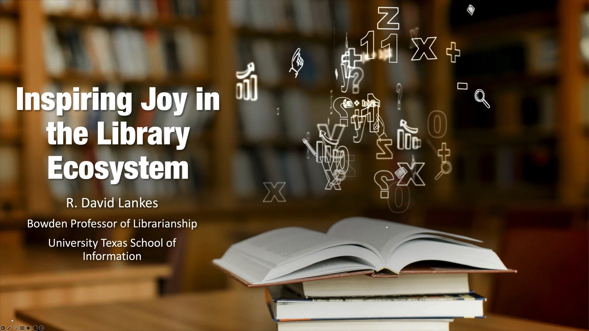 Inspiring Joy in the Library Ecosystem
