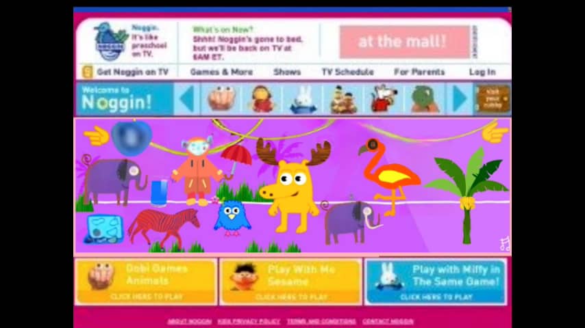 Noggin Safari Jungle Banner (2003-2009) on Vimeo