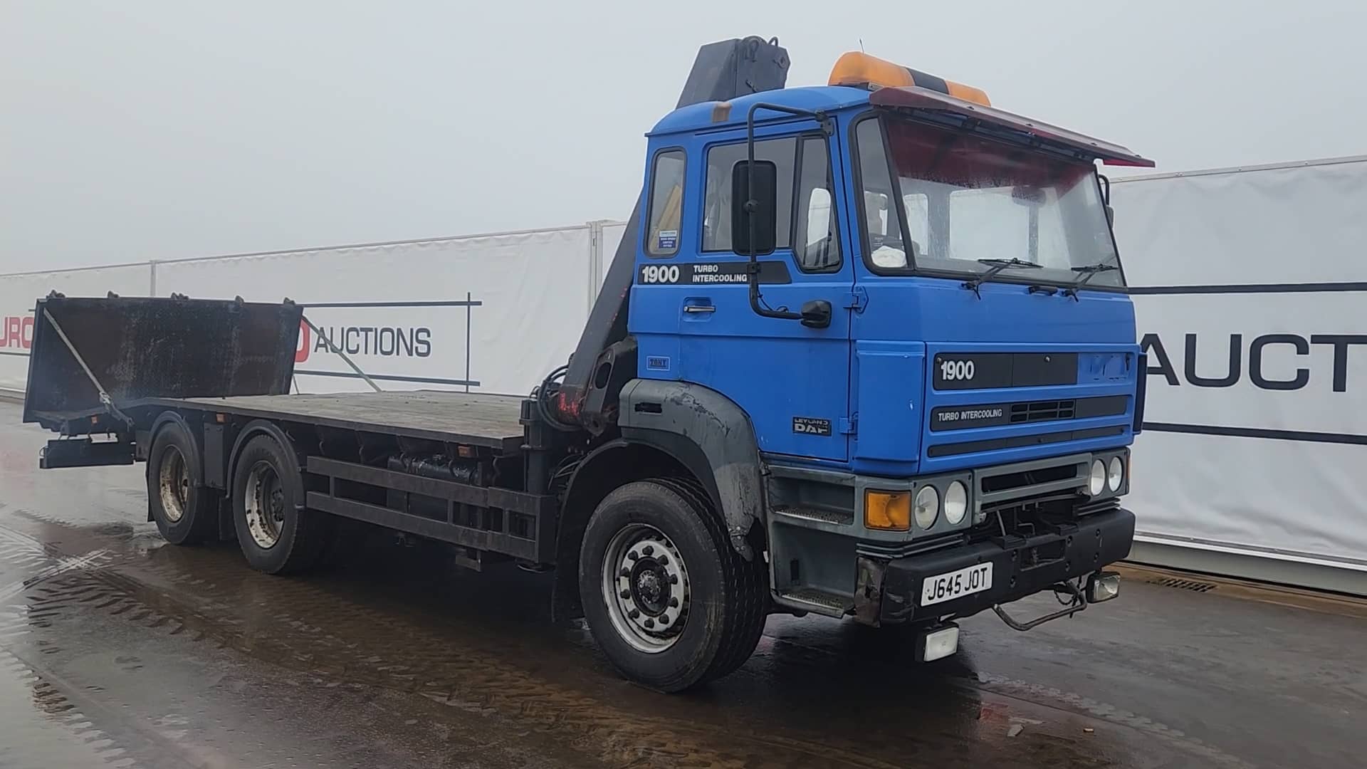 DAF 6x2 Beavertail Plant Lorry - Dromore December 23 on Vimeo