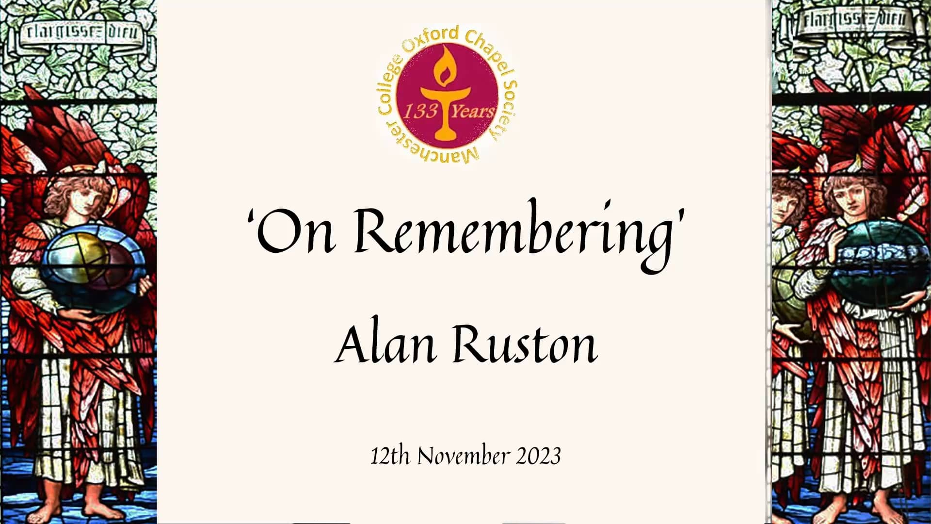 On Remembering on Vimeo