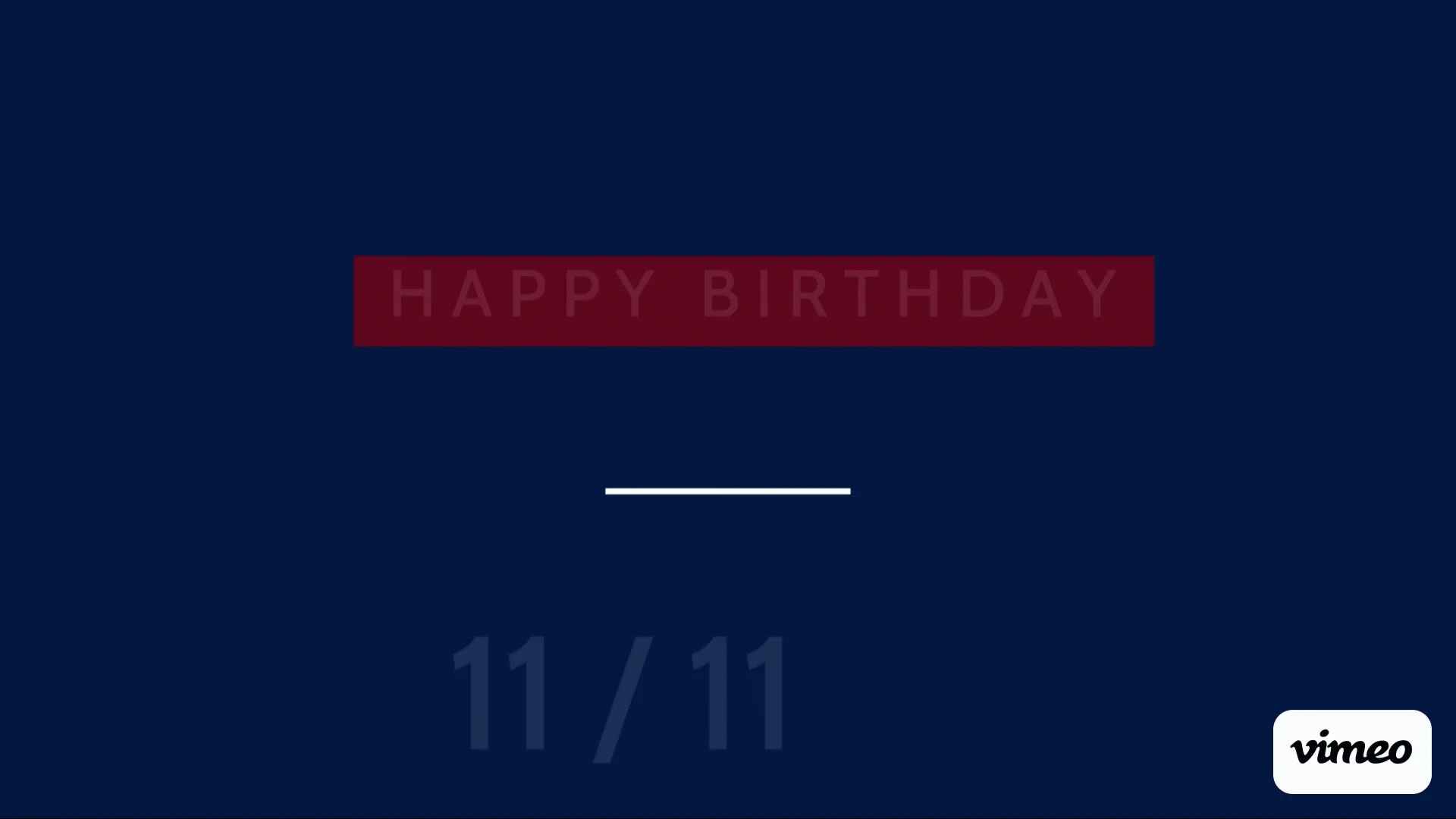 Chairman's Birthday on Vimeo