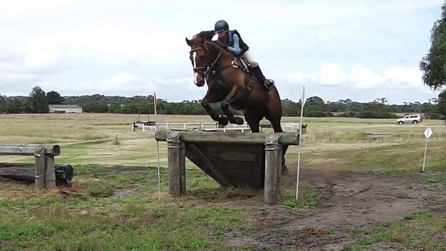 Emma Hercules riding Ballahowe Wildside 5 CCN2 Tooradin EA Horse Trials ...