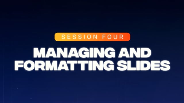 ProPresenter 101: Learning the Basics - Church Visuals