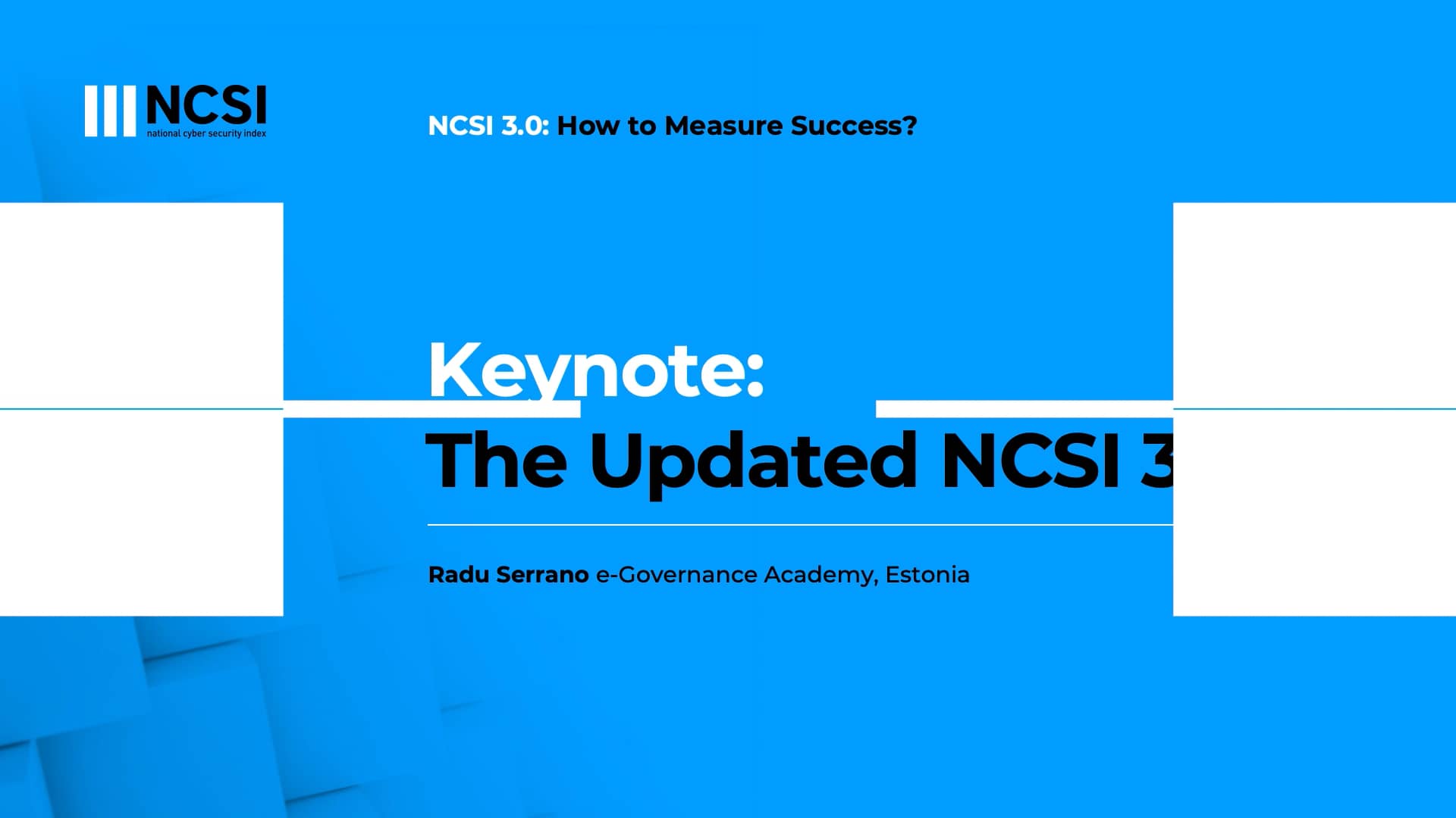 The Updated NCSI 3.0 on Vimeo