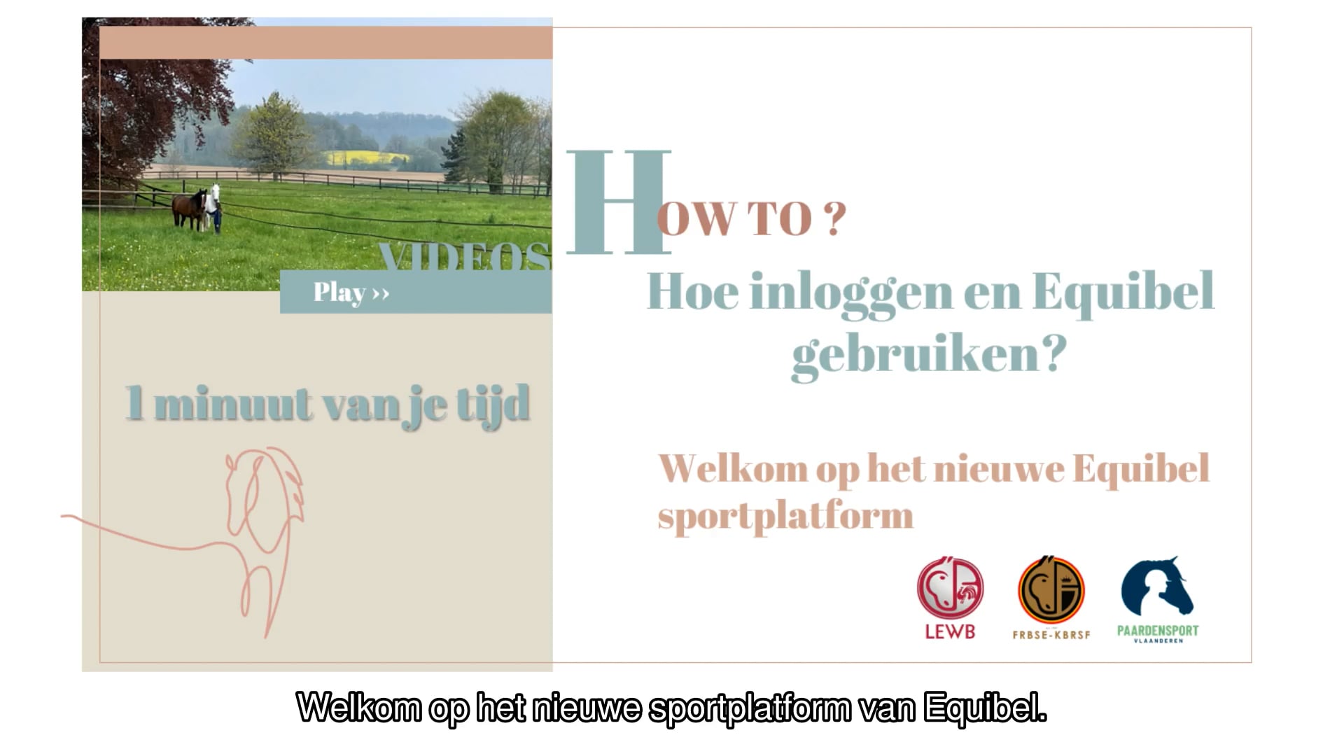 Hoe inloggen en Equibel gebruiken