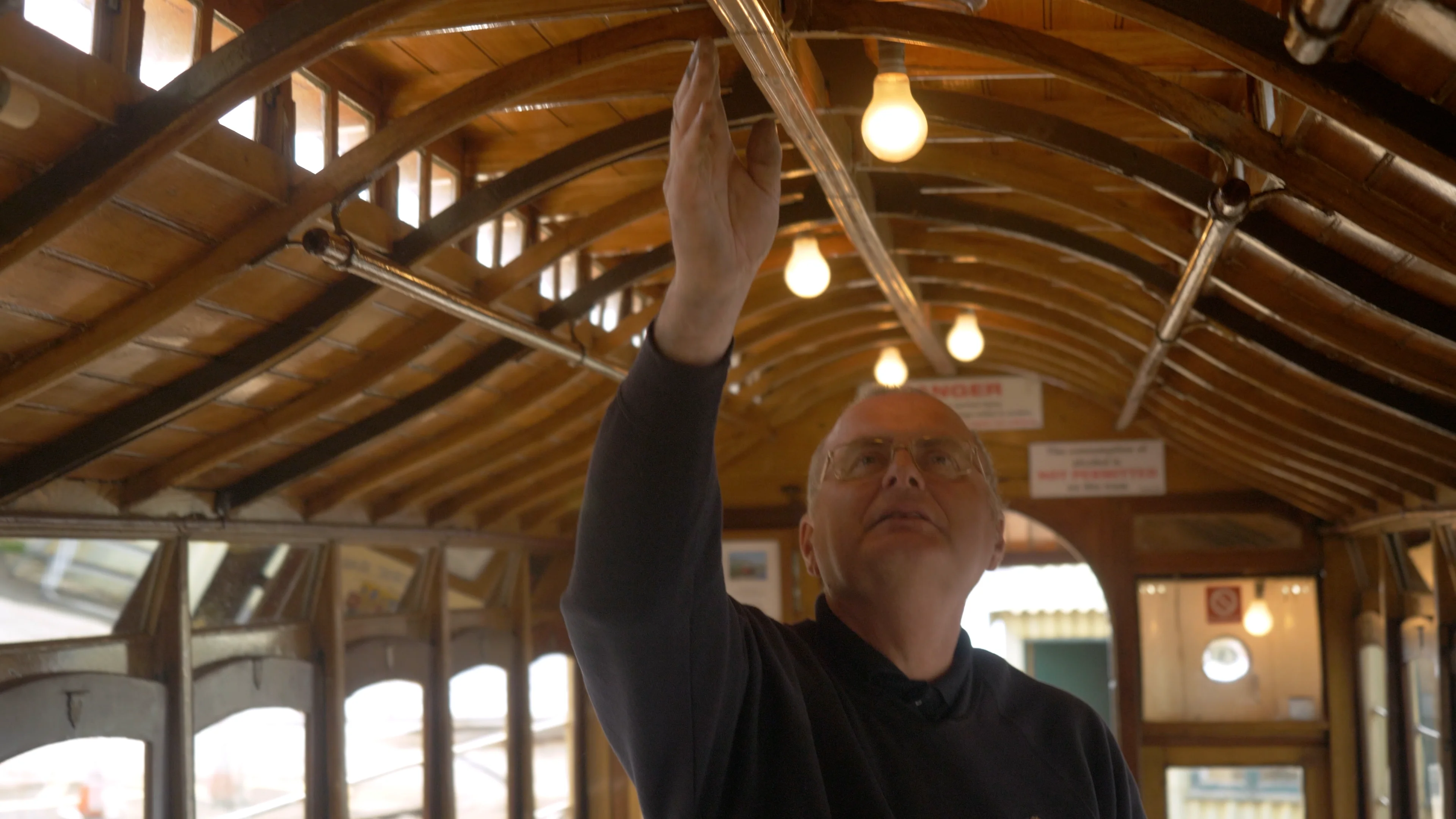 Inside the oldest Manx tram on Vimeo
