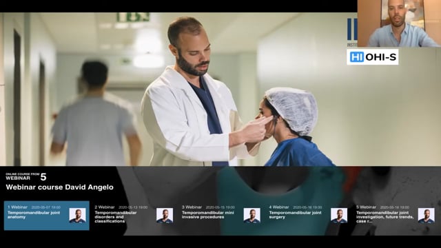 David Angelo webinar on TMJ embryology, histology, anatomy