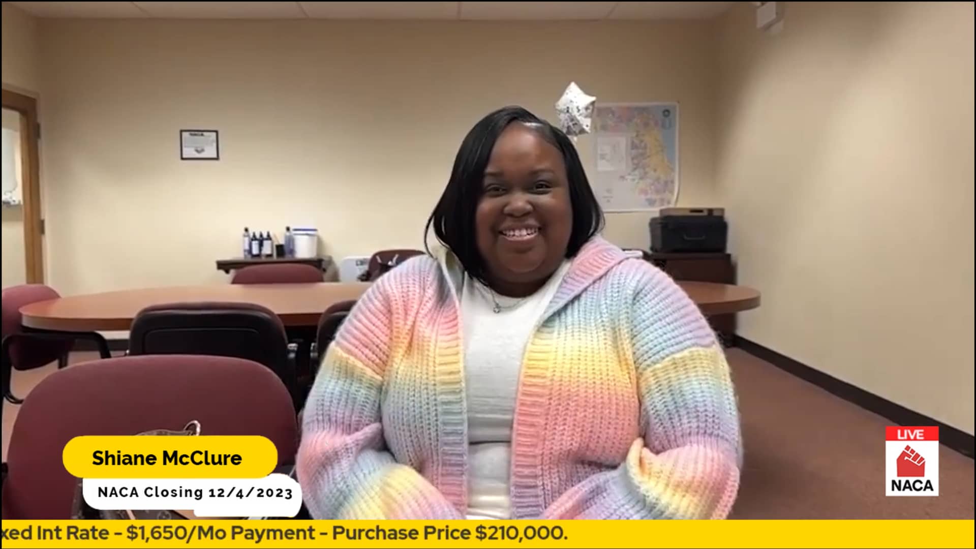 December 4th, 2023, NACA Live Closing Shiane McClure. Village, IL on Vimeo