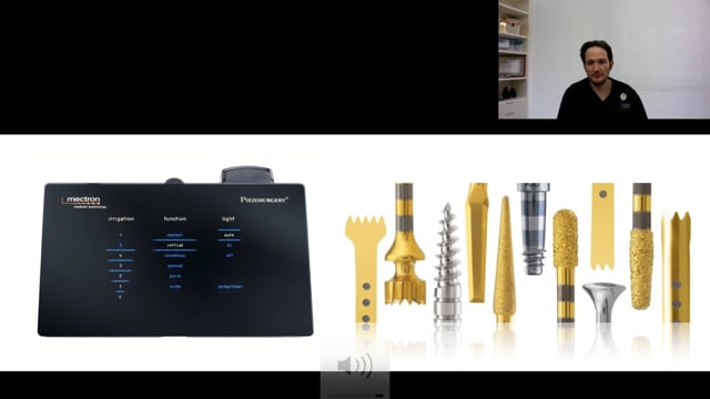 Webinar on piezosurgical treatment of pathological processes