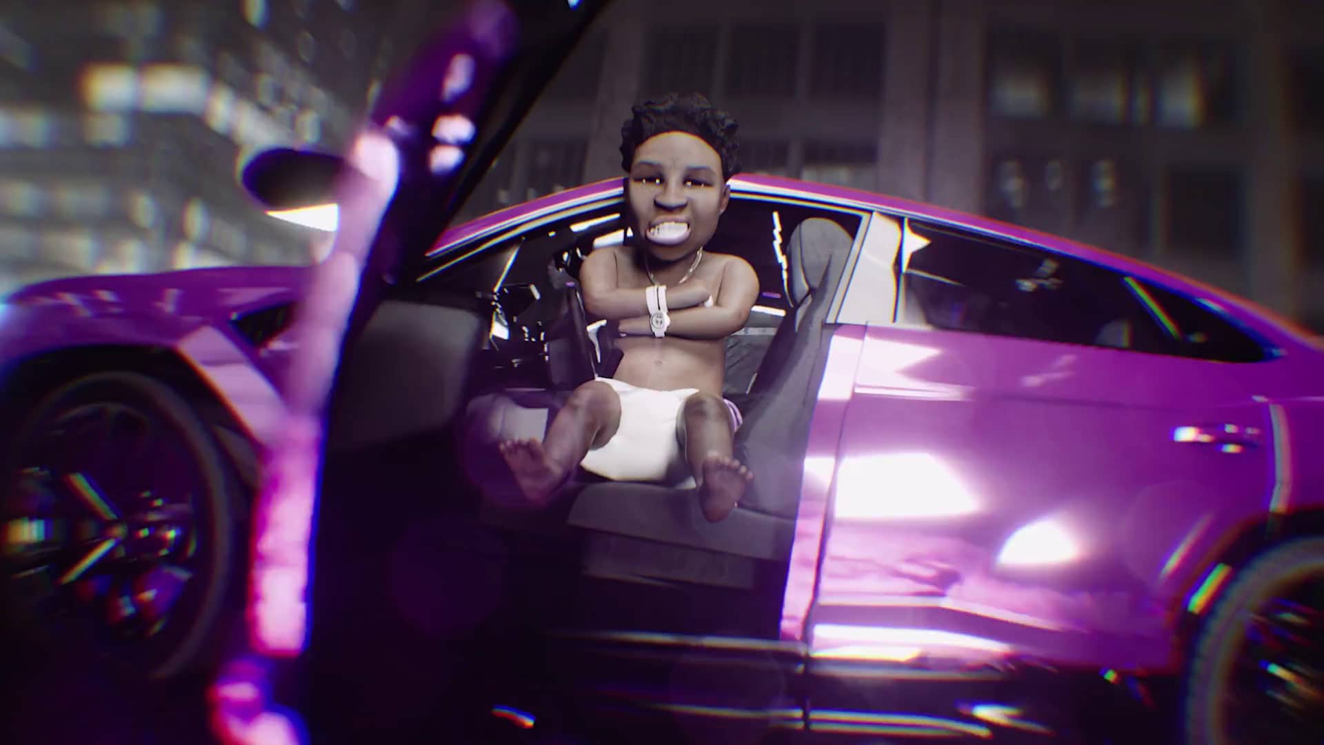 Big Moochie Grape - Bars & Rio Da Yung Og (Official Visualizer) on Vimeo