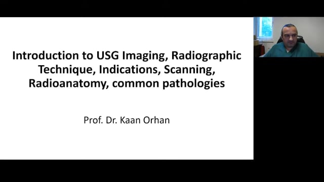 Webinar: introduction to USG imaging, radiographic technique