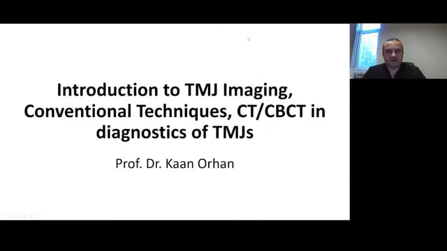 Webinar: introduction to TMJ Imaging, conventional technique