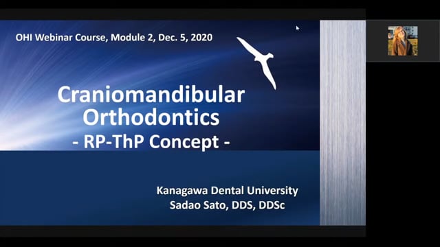 Webinar - ortodoncia cráneo-mandibular, concepto de Sadao Sato