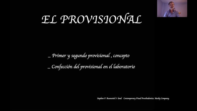 Fases de Trabajo: Clínica Protésica: El Provisional