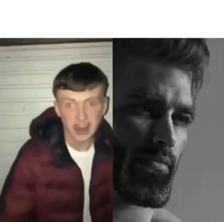 Chad Vs Virgin meme template on Vimeo