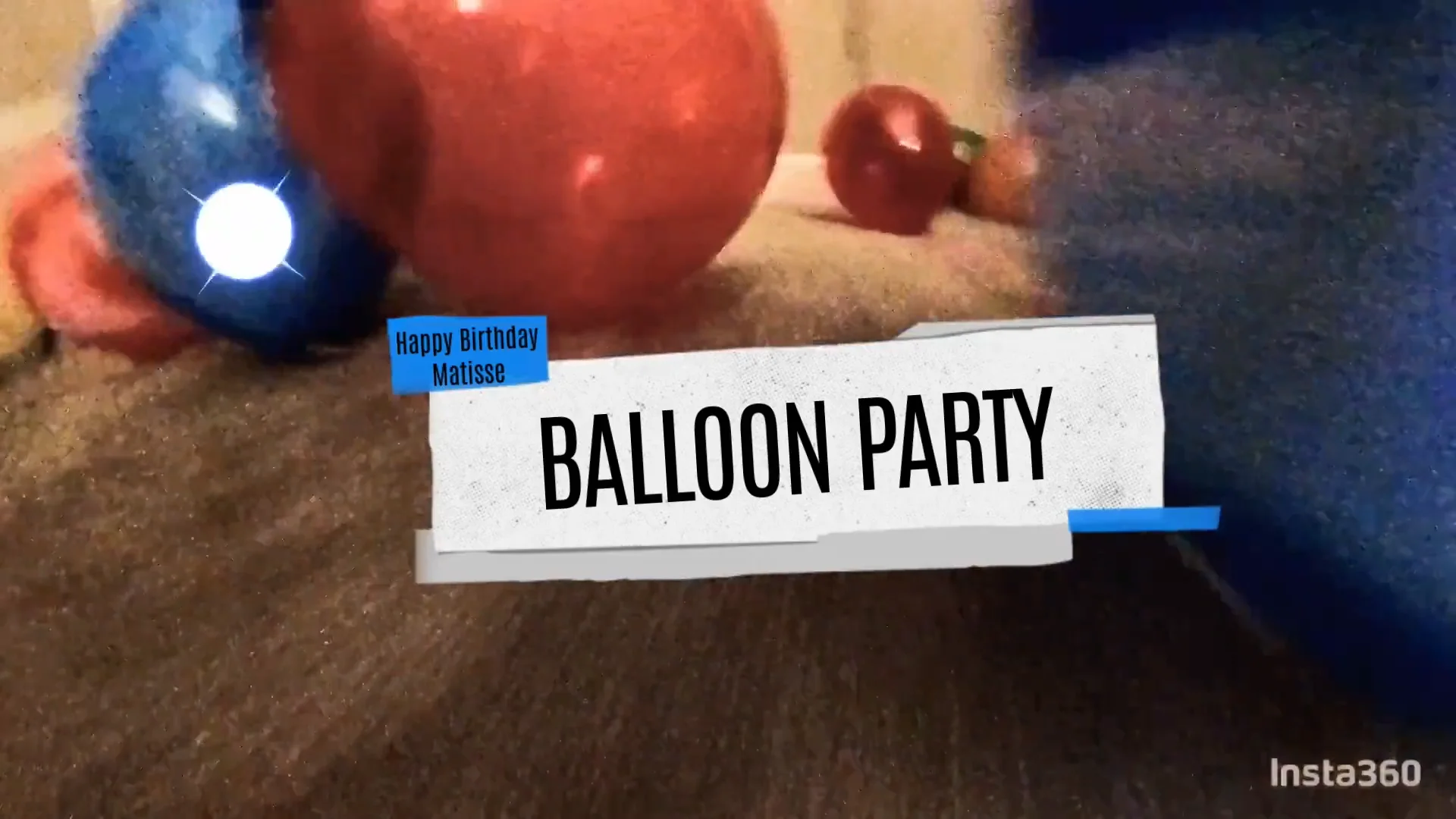 Balloon Party on Vimeo