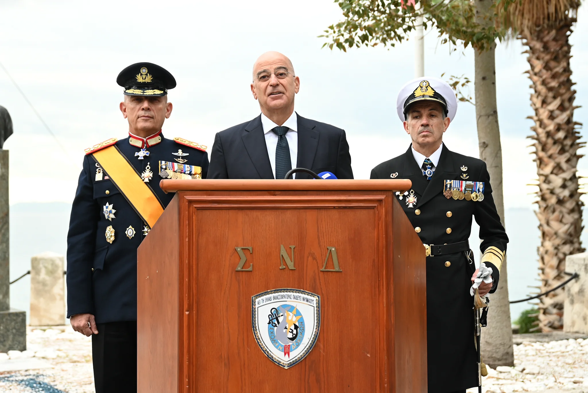 Παρουσία ΥΕΘΑ Νίκου Δένδια στον εορτασμό του Προστάτη του Πολεμικού ...