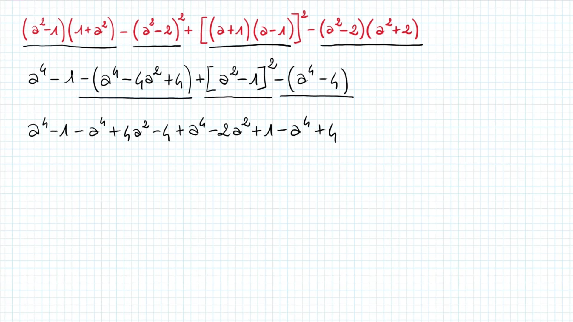 Polinomi • Espressione con Prodotti Notevoli • MatemUpper Academy