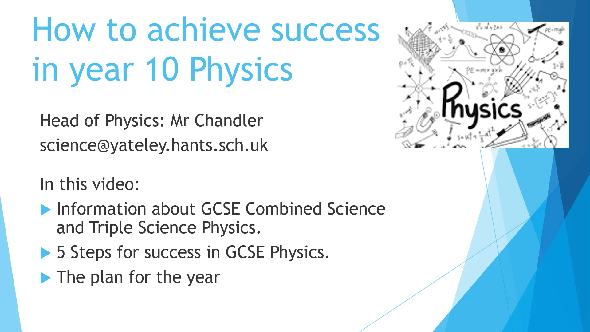 Year 10 - Physics - Masterclass on Vimeo