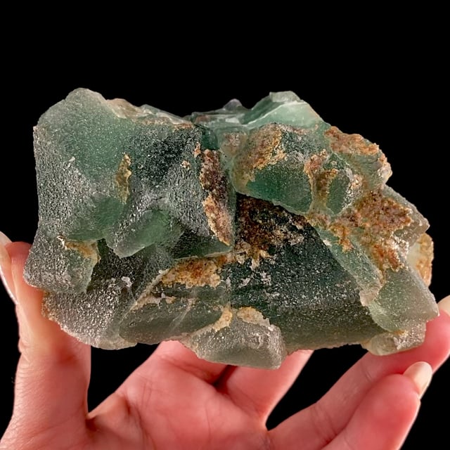 Fluorite (rare locality specimen) | Foster Mine, Gila Fluorspar Mining ...