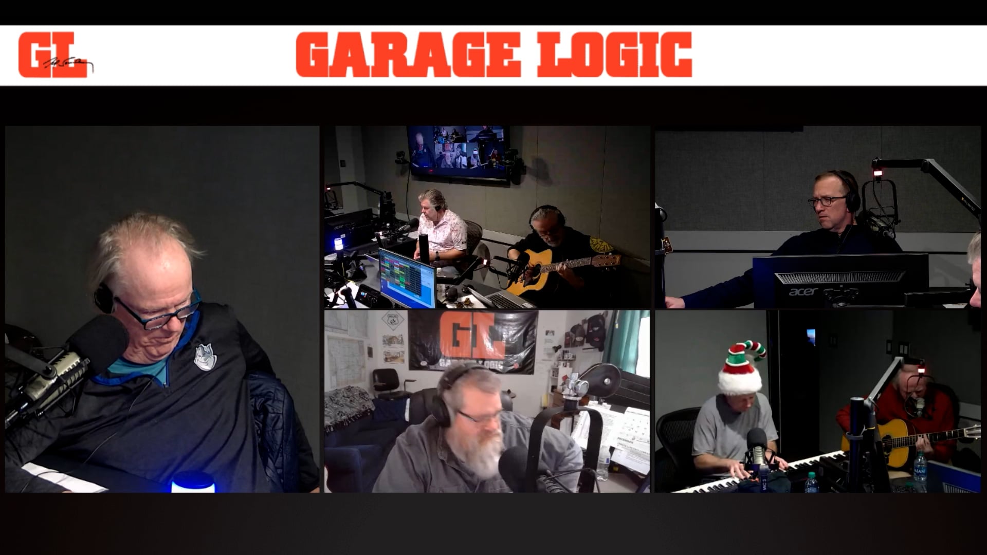 12/06 Steven C Anderson and Pat Donohue in studio promoting their ...