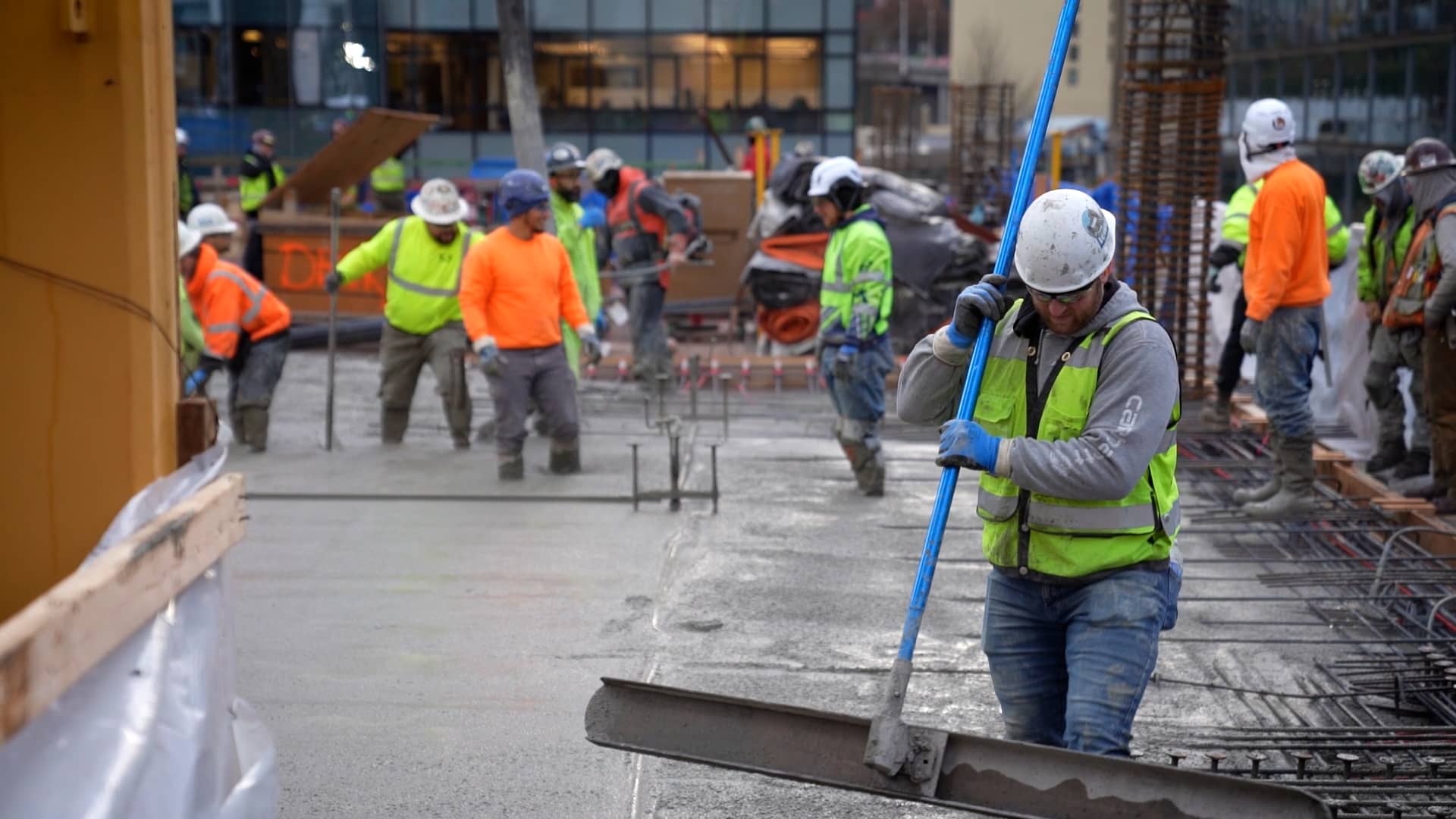 New rebar coupler system allows interior buildouts to start sooner on Vimeo