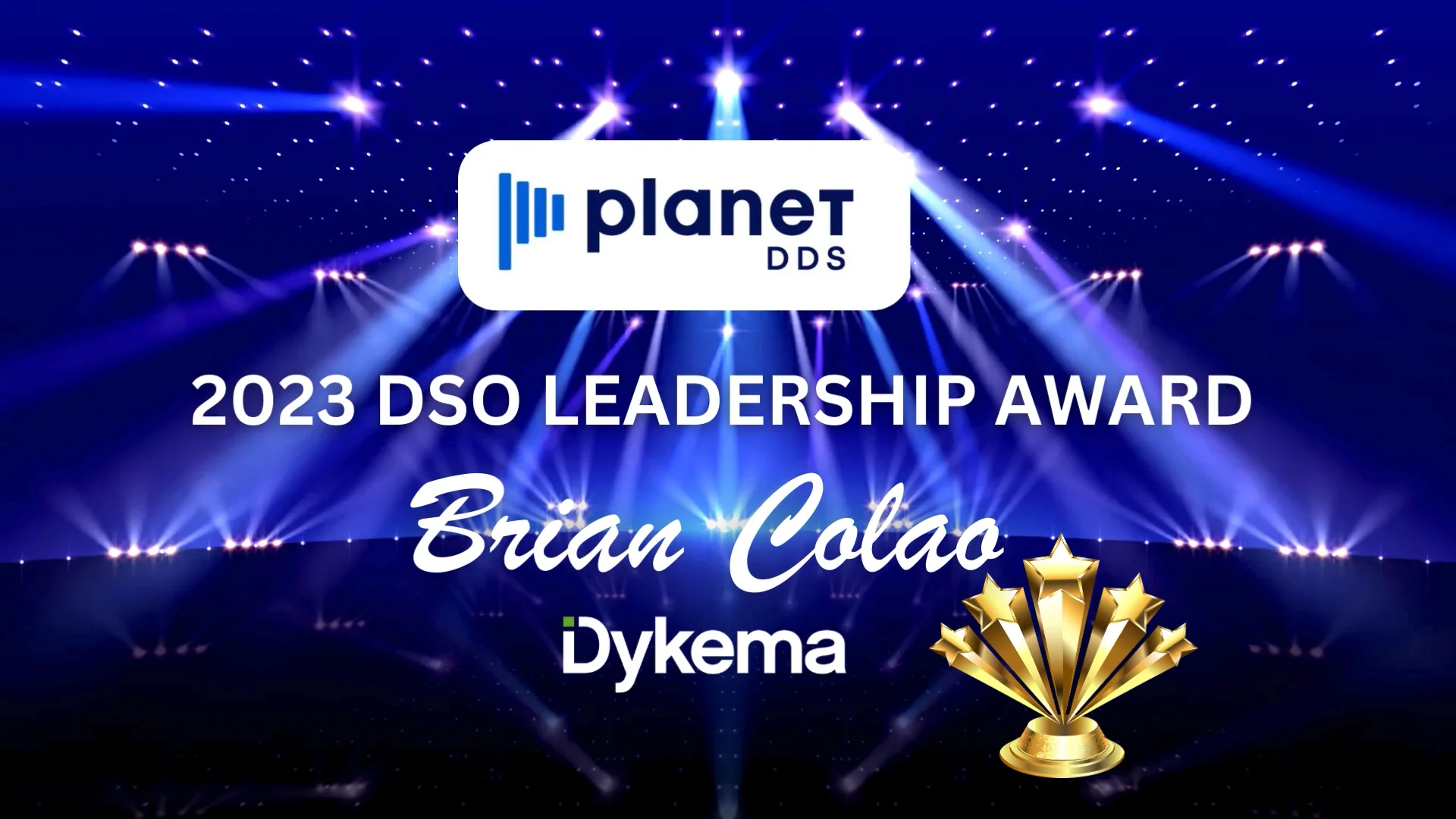 Planet DDS: 2023 DSO Leadership Award