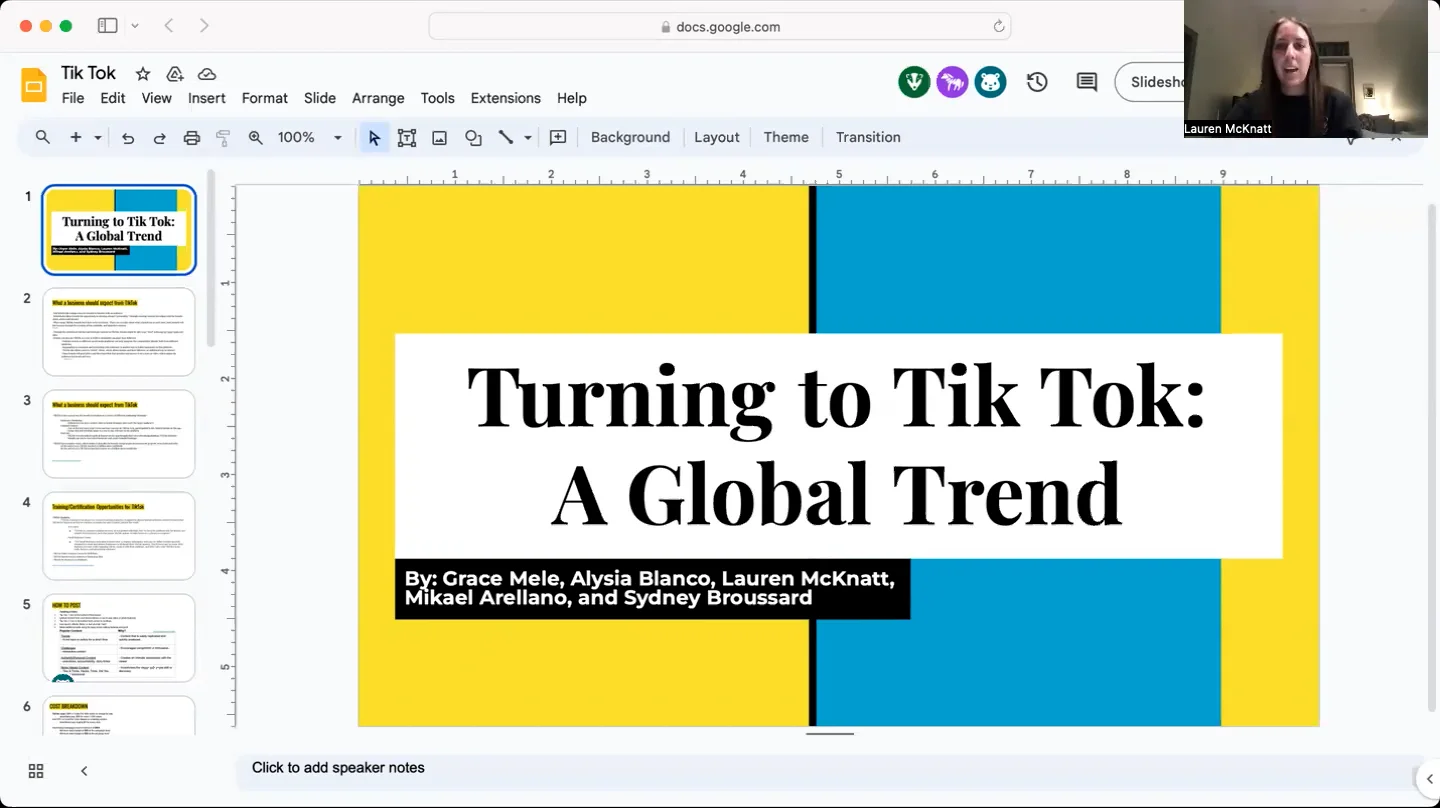 TikTok Final Presentation