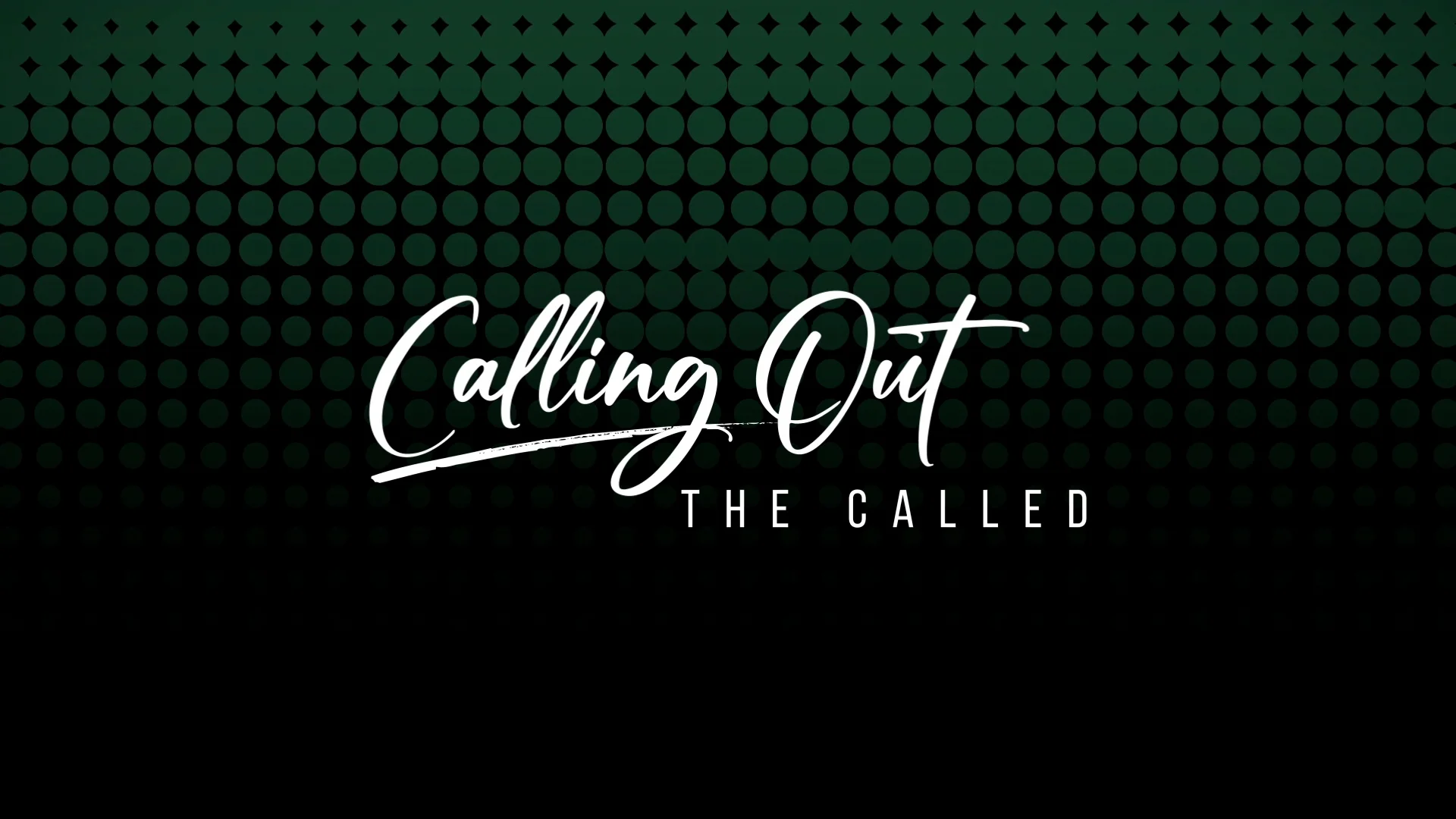 Calling Out The Called: TUESDAY AM on Vimeo