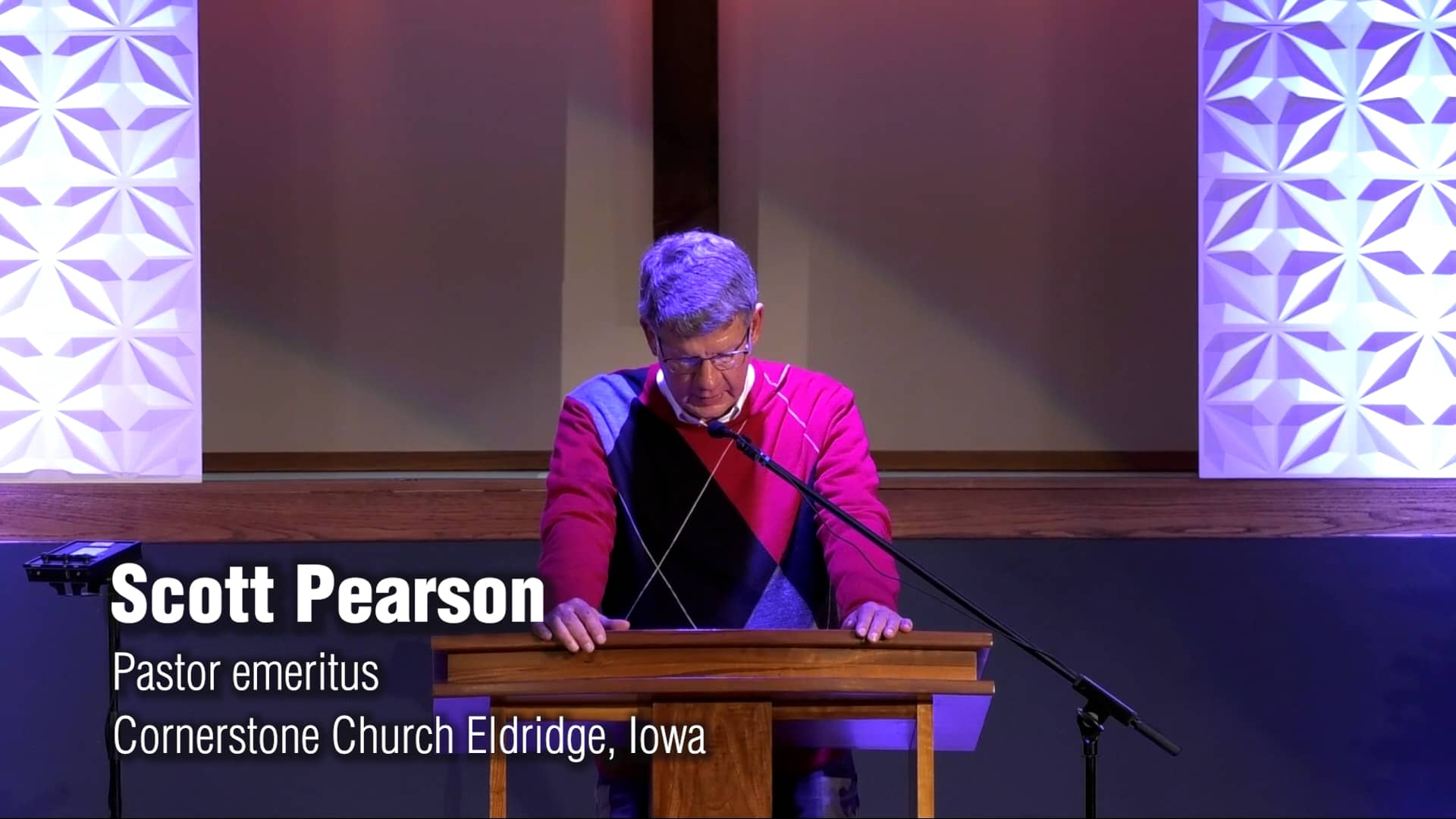 Pastor Scott Pearson on Vimeo