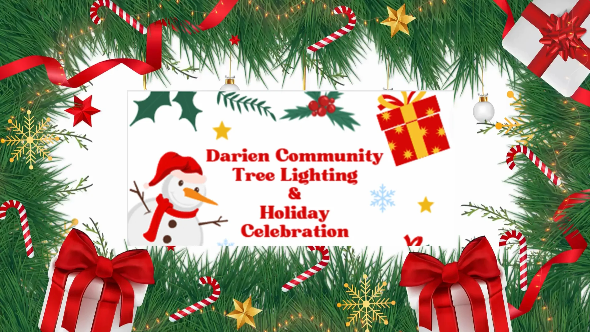 darien tree lighting thank you on Vimeo