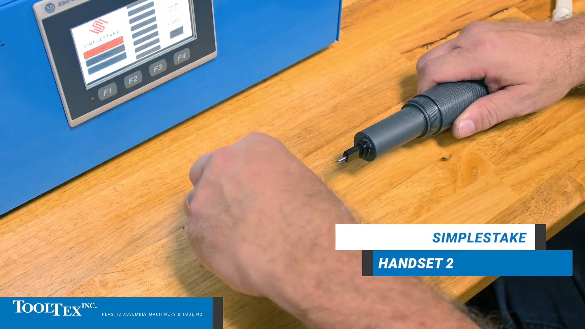 ToolTex SimpleStake Handset 2 on Vimeo