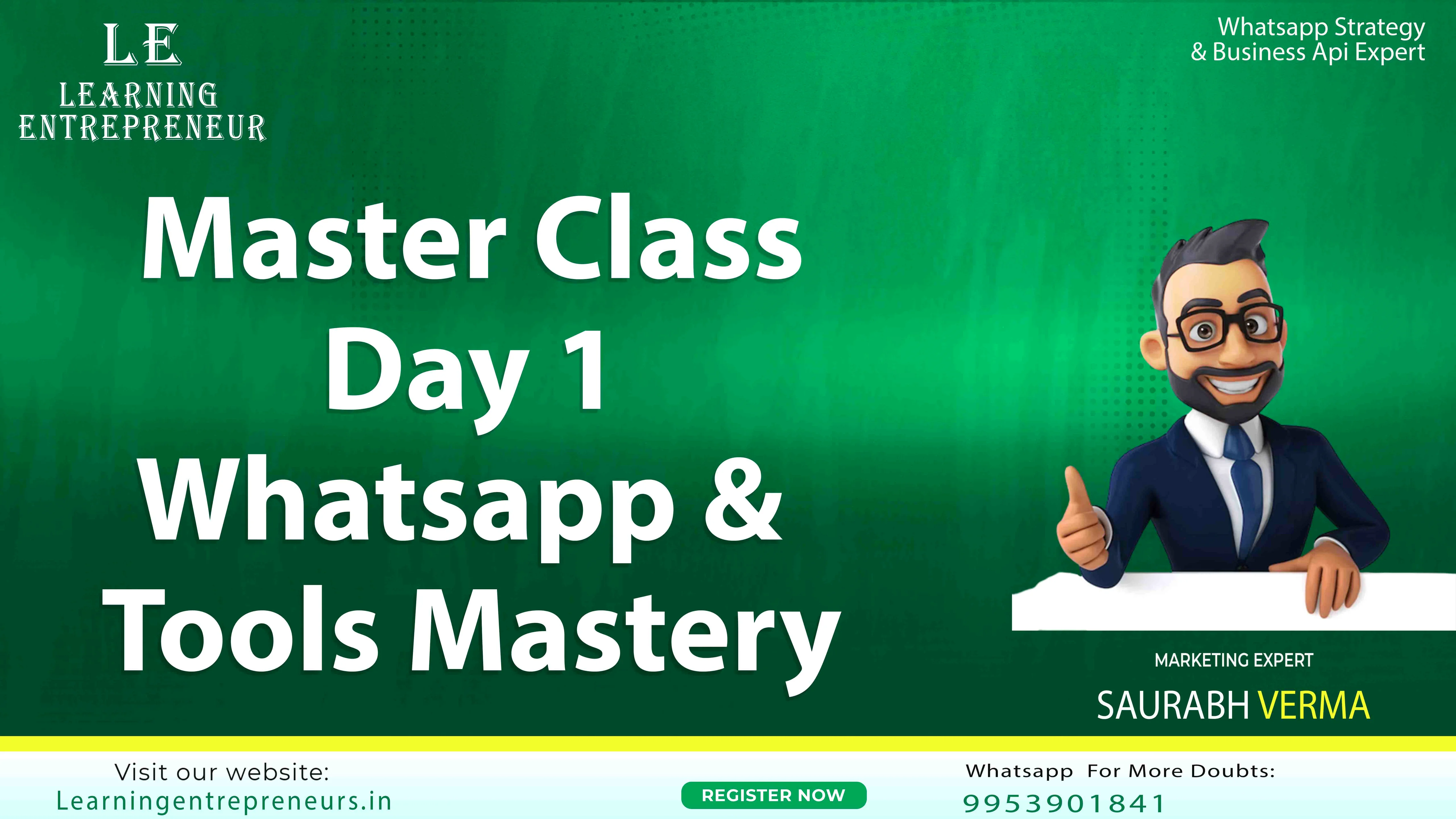 masterclass day 1 on Vimeo