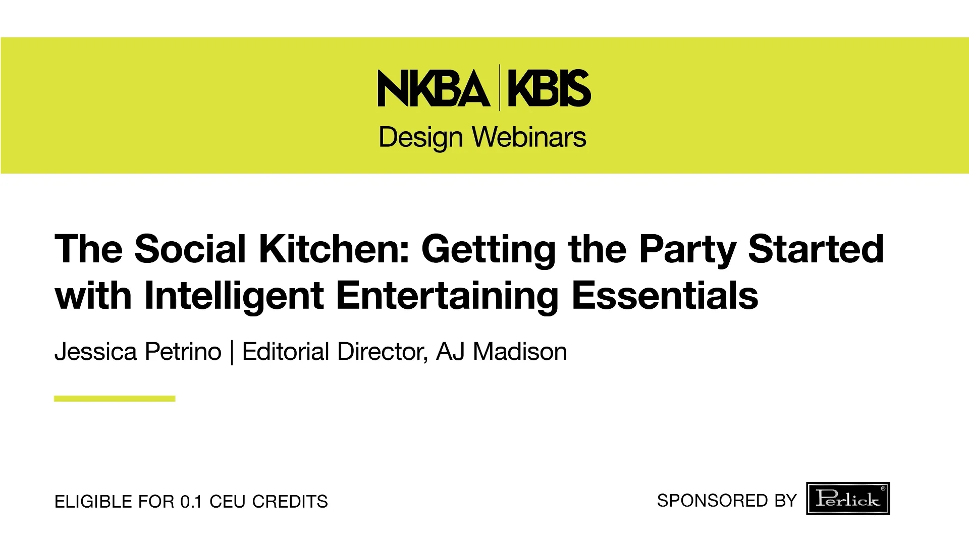 The Social Kitchen: Getting the Party Started with Intelligent Entertaining Essentials on Vimeo