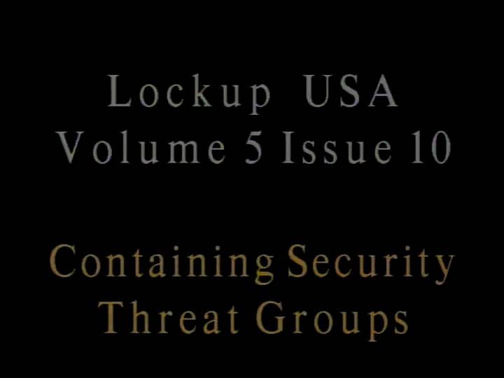 Containing Security Threat Groups 5-10 on Vimeo