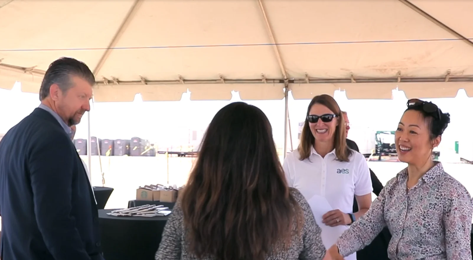 AES' Bellefield Solar + Storage Facility: Groundbreaking Highlights on ...