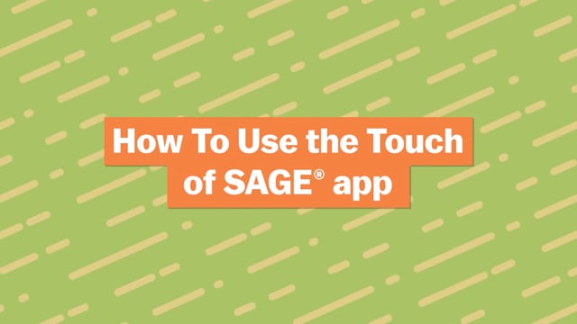 SAGE Dining Services | The SAGE Spotlight Program Video