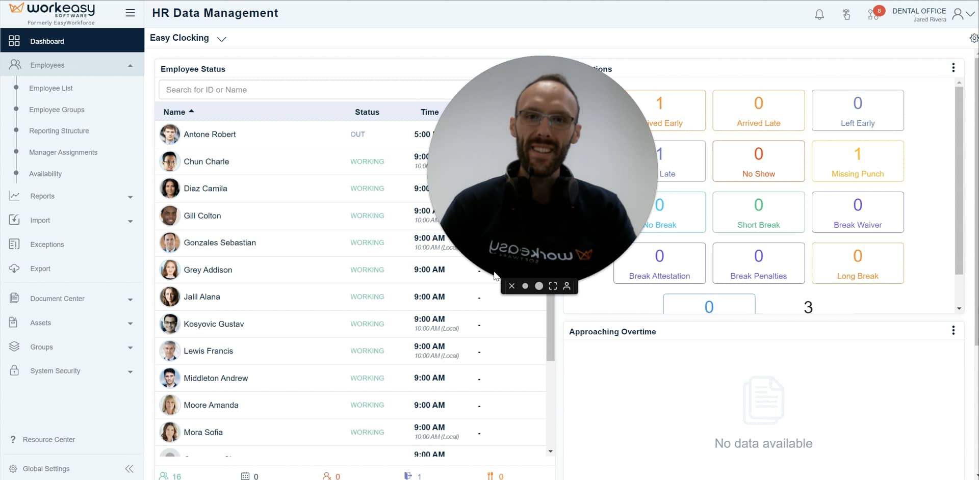 Overview WorkEasy Software HR Data Management on Vimeo