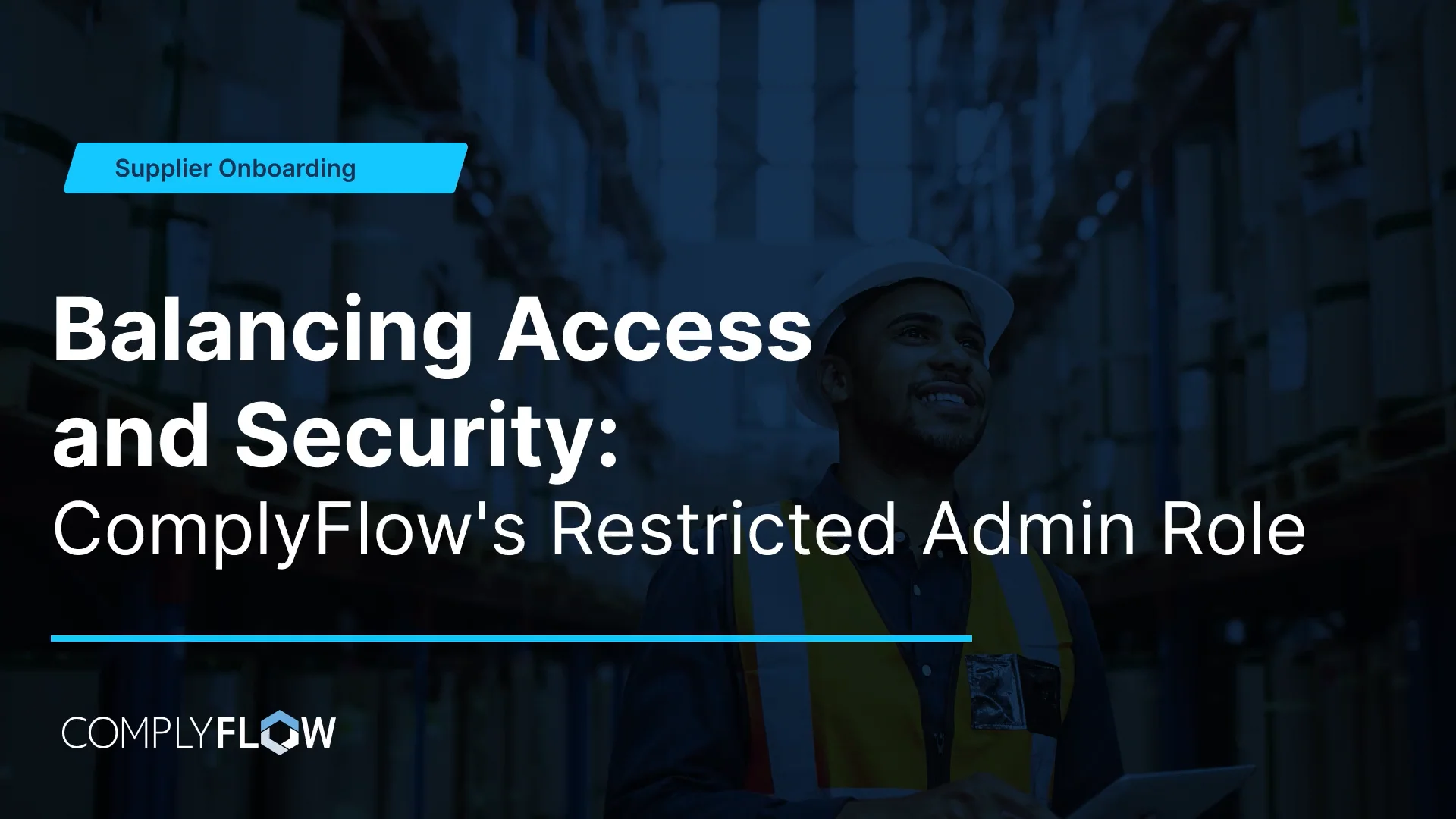 ComplyFlow’s Restricted Admin Role Explained on Vimeo