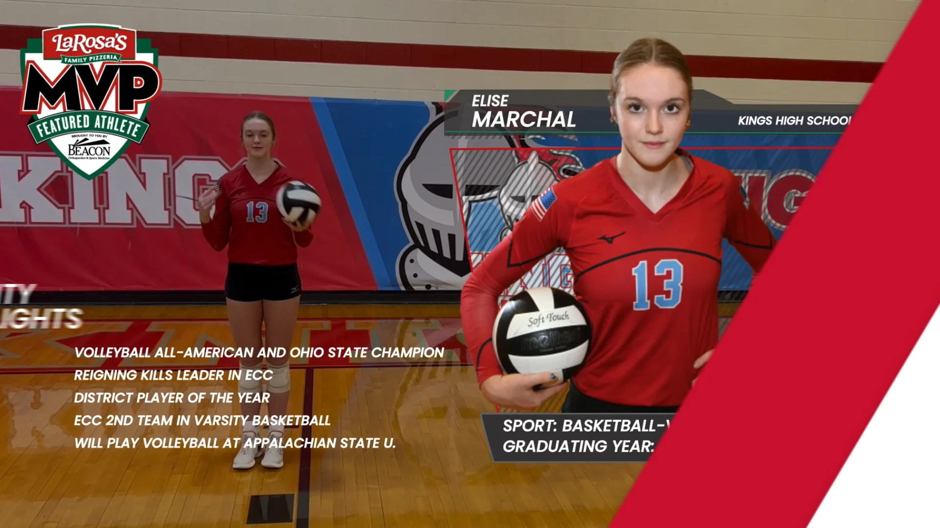 Elise Marchal - LaRosa's MVP Athlete of the Week on Vimeo