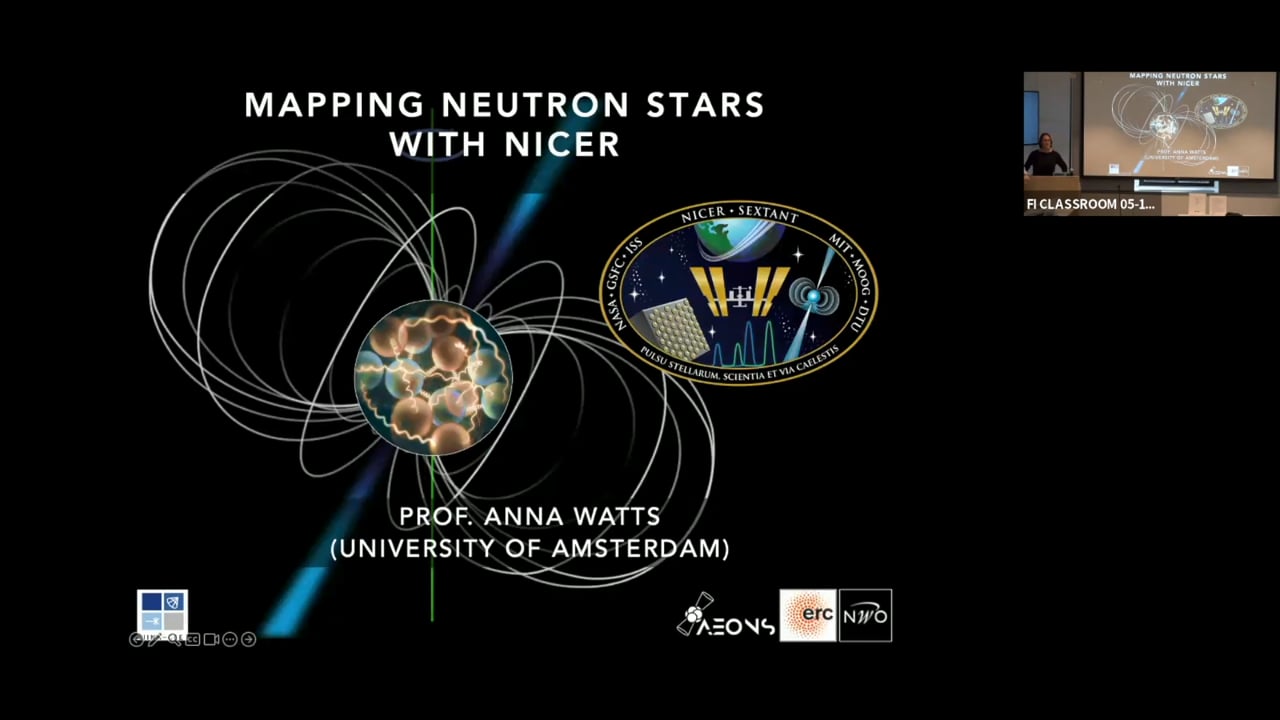 Anna Watts: Mapping neutron stars with NICER