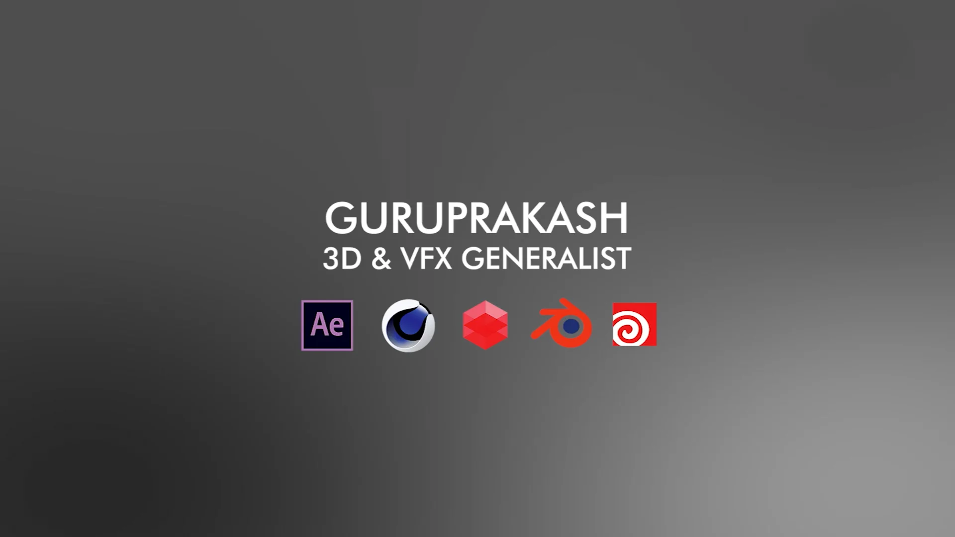 Guruprakash Showreel 2023